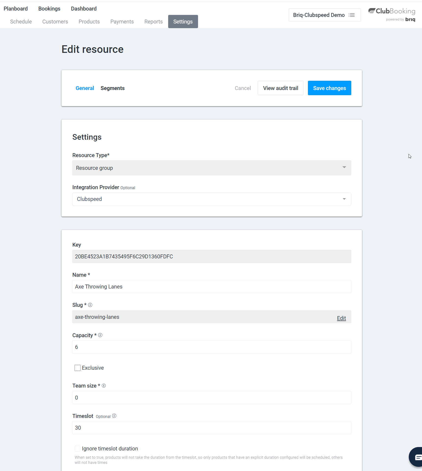 Sub Resources (Axe Throwing - Bowling - Smash Rooms - etc)
